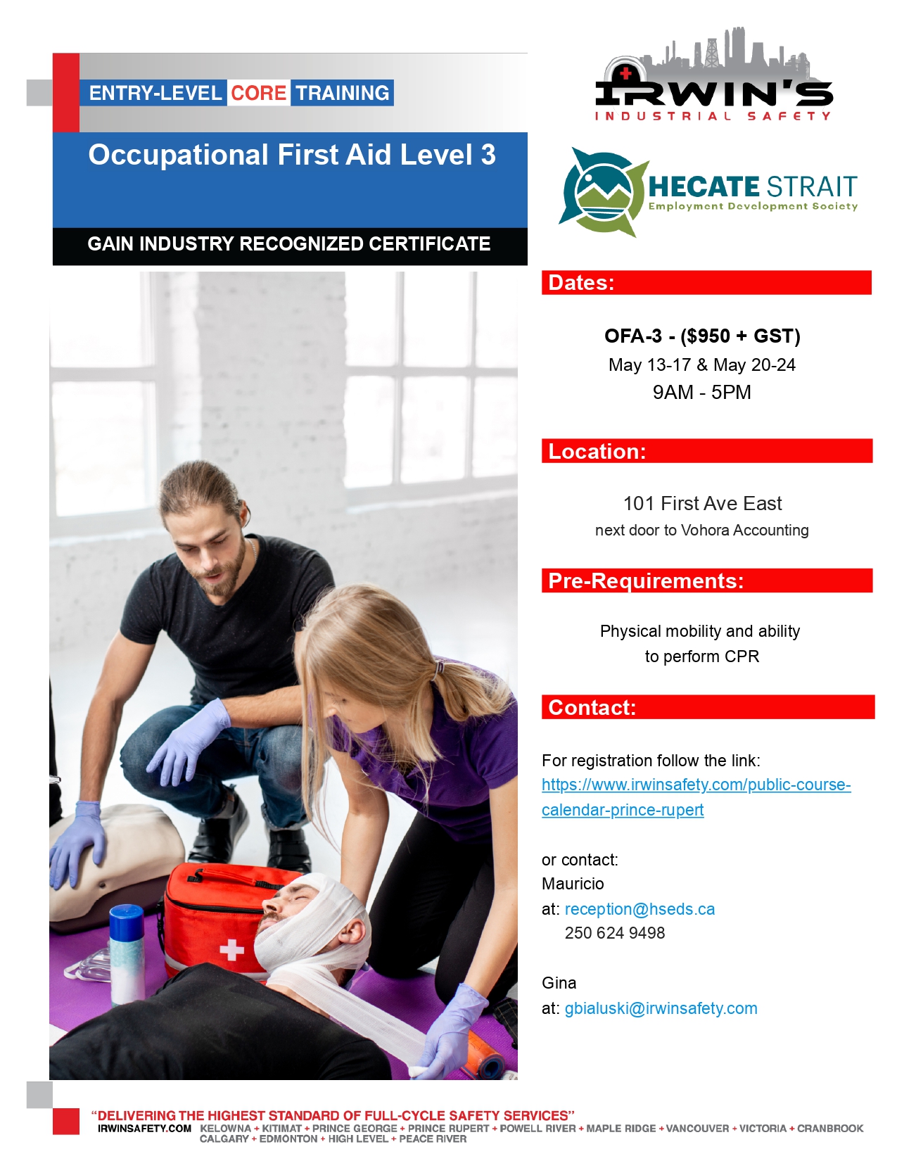 Training – Hecate Strait Employment Development Society